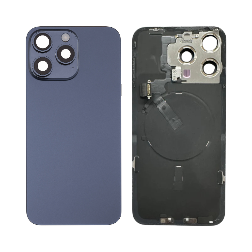 iPhone 15 Pro Max Back Glass with Wireless NFC & MagSafe Magnet (Blue