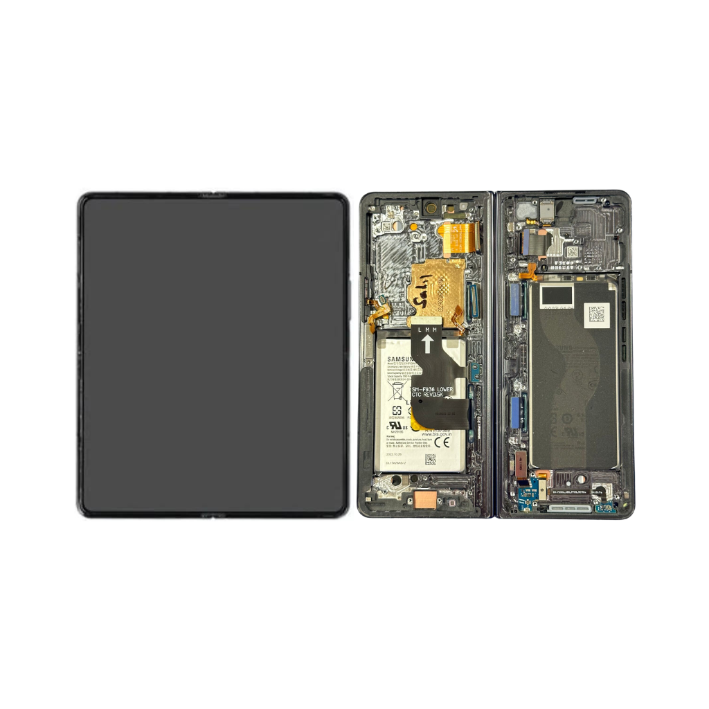 Samsung Galaxy Z Fold 4 - Original Pulled Inner OLED Assembly with fra