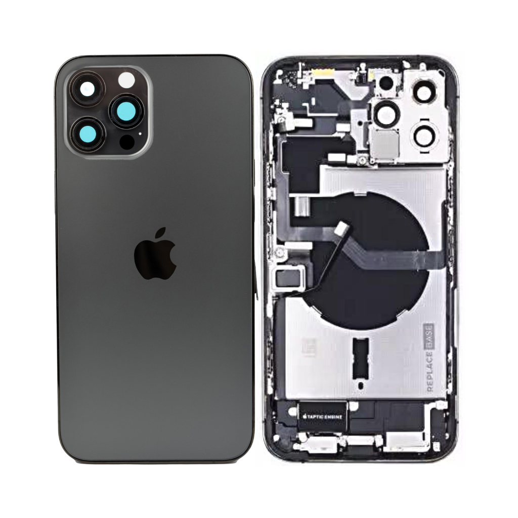 OEM Pulled iPhone 12 Pro Max Housing (B Grade) with Small Parts Instal